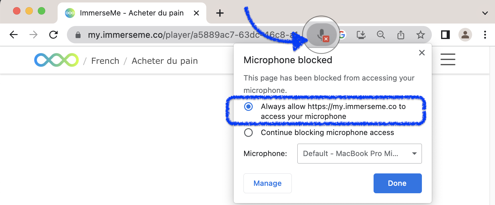 How do I troubleshoot my device's microphone? – ImmerseMe Help Centre ...